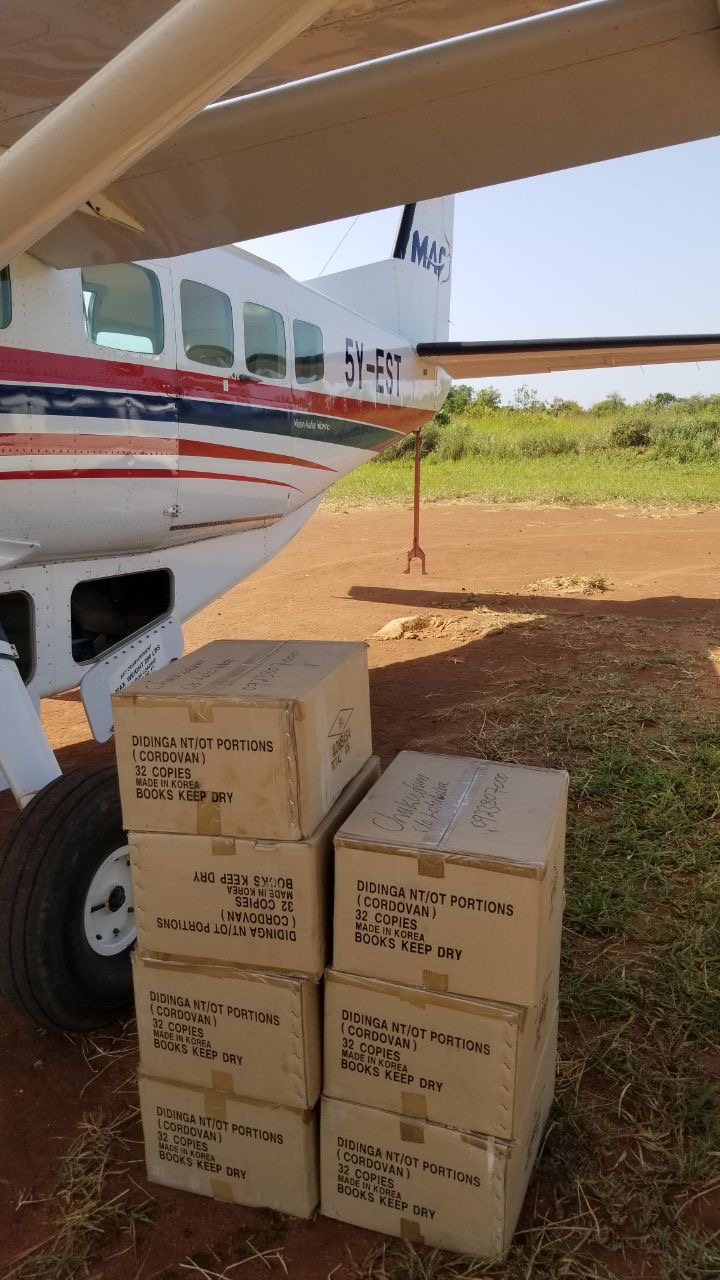 Didinga bibles arrive in Chukudum | South Sudan